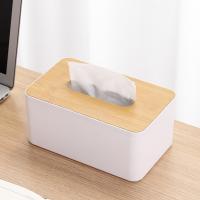 China Stylish Wooden Desktop Tissue Box - Adds a Touch of Elegance to Your Desk. for sale