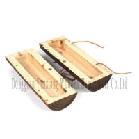 China Arabic Oud Fragrances Empty Wooden Perfume Box Burnt Wood Engraved Wooden Box for sale