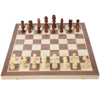 China Handmade European Professional Tournament Chess Set with Wood Case for sale