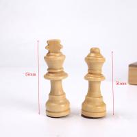 China Wholesale High quality Wooden Chess Portable Travel Chess Board Game For Kids And Adults for sale