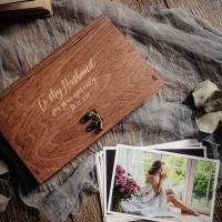 China Wooden  Photo Album Box   Wedding Picture Box for Wedding/Photography/Company Promotion Gift for sale