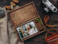 China Wooden  Photo Album Box   Wedding Picture Box for Wedding/Photography/Company Promotion Gift for sale