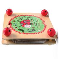 China Kids Flower Leaf Flower Press Kit Nature Crafts Wooden Art Kit Custom Size for sale
