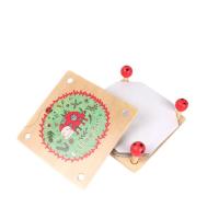 China Kids Flower Leaf Flower Press Kit Nature Crafts Wooden Art Kit Custom Size for sale