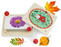 China Nature Crafts Flower Press Kit Leaf Press Art Kit Wooden Box Age 2 To 4 Years for sale