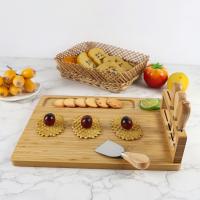 China Fruit Antibacterial  Wooden Knife Holder Cheese Board Knife Board Holder for sale