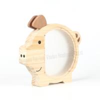 China Unbreakable Wooden Piggy Bank Safe and Secure Way for Children to Save Their Money for sale