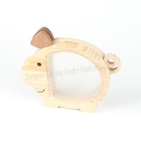 China Unbreakable Wooden Piggy Bank Safe and Secure Way for Children to Save Their Money for sale
