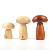 China Custom Wooden Mushroom Lamp, Night Light for Birthday Gifts for sale