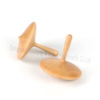 China Custom Wooden Spin Tops Gyroscopes Montessori Sensory Toys for sale