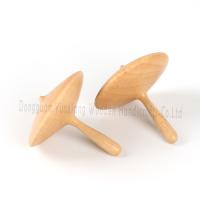 China Custom Wooden Spin Tops Gyroscopes Montessori Sensory Toys for sale