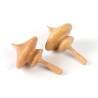 China Handcrafted Wooden Trompos - Classic Spinning Tops for Kids for sale