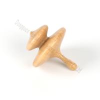 China Eco-Friendly Wooden Spin Tops for Montessori Sensory Play for sale