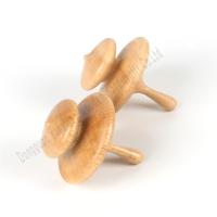 China Eco-Friendly Wooden Spin Tops for Montessori Sensory Play for sale