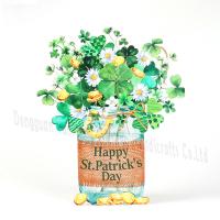 China Non-Toxic St Patrick's Day Decorations Wooden Table Sign Irish Clover Decor for Indoor Home Tabletop Decor Party Gift for sale