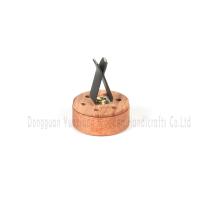 China Wood Round Essential Oil Diffuser, Car Air Freshener Vent Clip Aromatherapy Diffuser, Car Diffuser Clip for Car Office Bedroom for sale