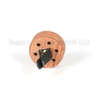 China Wood Round Essential Oil Diffuser, Car Air Freshener Vent Clip Aromatherapy Diffuser, Car Diffuser Clip for Car Office Bedroom for sale