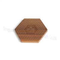China Cute Rustic Farmhouse Wooden Cup Coaster Cool Bar Drink Coasters with Holder Decorative Modern Coaster for Coffee Table Desk Home Decor for sale