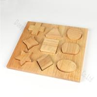 China Gift Montessori Wooden Sorting Matching Toy for Kid Toddler Shape Learning Game Educational Toys for 1 2 3 Year Old for sale