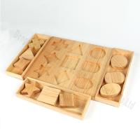 China Gift Montessori Wooden Sorting Matching Toy for Kid Toddler Shape Learning Game Educational Toys for 1 2 3 Year Old for sale