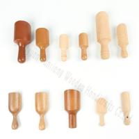 China Customized Logo Mini Bamboo Spoons for Small Spice Scooping in Cooking and Bathing for sale