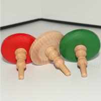 China Custom Wooden Spinning Tops Set - Montessori Toy for Kids & Adults for sale