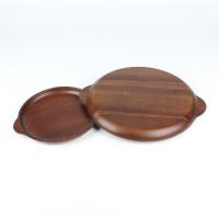 China Premium Acacia Wood Tray – Elegant Serving Platter for Food, Drinks, or Home Décor, Durable Wooden Organizer Tray for Kitchen, Coffee Table for sale