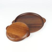 China Premium Acacia Wood Tray – Elegant Serving Platter for Food, Drinks, or Home Décor, Durable Wooden Organizer Tray for Kitchen, Coffee Table for sale