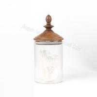 China Natural Wooden Lids for Mason Jars, Handcrafted Wood Jar Covers for Storage, Decor & Preserving for sale