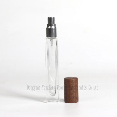 China Wooden Caps for Perfume Bottles - Natural Wood Perfume Caps, Refillable Spray Bottles with Fine Mist & Wooden Lids for Cologne, Fragrance, Essential Oils for sale
