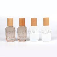 China Customized Shape Non-Toxic Wooden Lids for Skincare Jars Organic Cream Balm Caps Bottles and Durable for sale