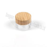 China Bamboo Eco-Friendly Wooden Lid for Glass Cream Jar Face Cream, Moisturizer, Lotion for sale