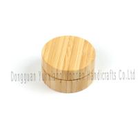 China Bamboo Eco-Friendly Wooden Lid for Glass Cream Jar Face Cream, Moisturizer, Lotion for sale
