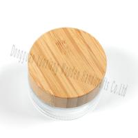 China Bamboo Eco-Friendly Wooden Lid for Glass Cream Jar Face Cream, Moisturizer, Lotion for sale