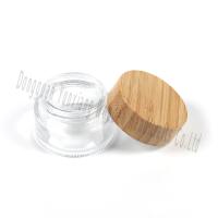 China Bamboo Eco-Friendly Wooden Lid for Glass Cream Jar Face Cream, Moisturizer, Lotion for sale