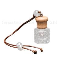 China UV Printing Handling Wooden Car Fragrance Bottle Lid for Elegant and Stylish Car Air Freshener for sale