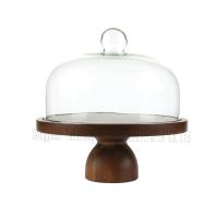 China Custom Size Wooden Cake Stand for Natural Wood Food Display Stand Dessert Table Cupcakes Wedding Party Decor for sale