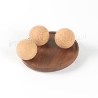 China High Durability Cork Ball Stopper for Glass Decanter Wine Bottle and Myofascial Release Massage Roller Ball Non-Toxic for sale