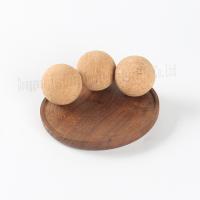 China High Durability Cork Ball Stopper for Glass Decanter Wine Bottle and Myofascial Release Massage Roller Ball Non-Toxic for sale