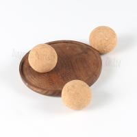 China High Durability Cork Ball Stopper for Glass Decanter Wine Bottle and Myofascial Release Massage Roller Ball Non-Toxic for sale