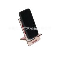 China Custom Wooden Phone Stand for Desk - Natural Wood Holder for sale