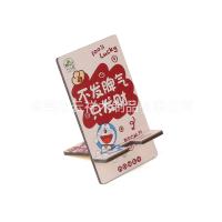 China Custom Wooden Phone Stand for Desk - Natural Wood Holder for sale