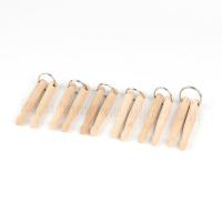 China Custom Wooden Drum Stick Keychain for Musicians for sale