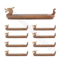 China Handcrafted Wooden Aromatherapy Oil Burner Dragon Boat Design for sale