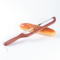 China Beechwood Dough Scraper for Bread Pizza Pastry Baking for sale