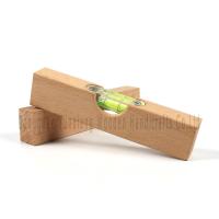 China Premium Wooden Spirit Level Accurate Bubble Level Tool for DIY Home Improvement Woodworking and Construction Projects with Clear Calibration and High Precision for sale