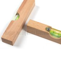 China Premium Wooden Spirit Level Accurate Bubble Level Tool for DIY Home Improvement Woodworking and Construction Projects with Clear Calibration and High Precision for sale