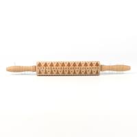 China Premium Wooden Rolling Pin for Baking – Handcrafted Smooth Beechwood Rolling Pin for Dough, Pastry, Cookies, and Pizza – Durable, Easy-to-Clean Kitchen Tool for Home Bakers and Professionals for sale