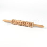 China Premium Wooden Rolling Pin for Baking – Handcrafted Smooth Beechwood Rolling Pin for Dough, Pastry, Cookies, and Pizza – Durable, Easy-to-Clean Kitchen Tool for Home Bakers and Professionals for sale