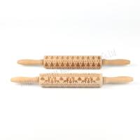 China Premium Wooden Rolling Pin for Baking – Handcrafted Smooth Beechwood Rolling Pin for Dough, Pastry, Cookies, and Pizza – Durable, Easy-to-Clean Kitchen Tool for Home Bakers and Professionals for sale
